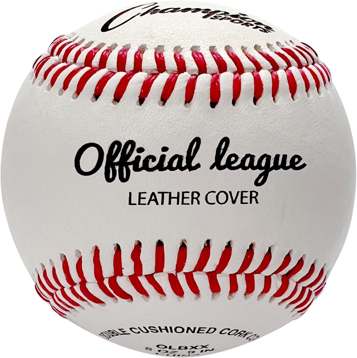 Champion Sports Leather Baseball Set: Dozen Indoor/Outdoor Genuine ...