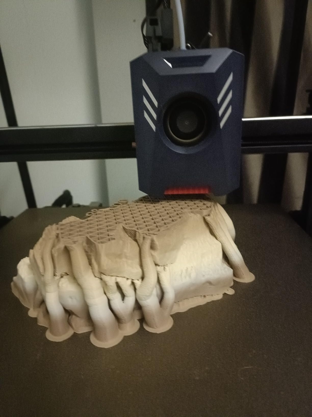 OVERTURE Rock PLA Filament 1.75mm, Marble PLA 3D Printer Filament 1kg ...