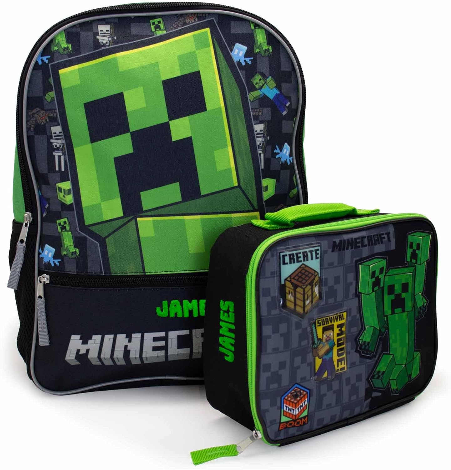 Amazon.com | DIBSIES Personalized Backpack and Lunch Box Combo created ...