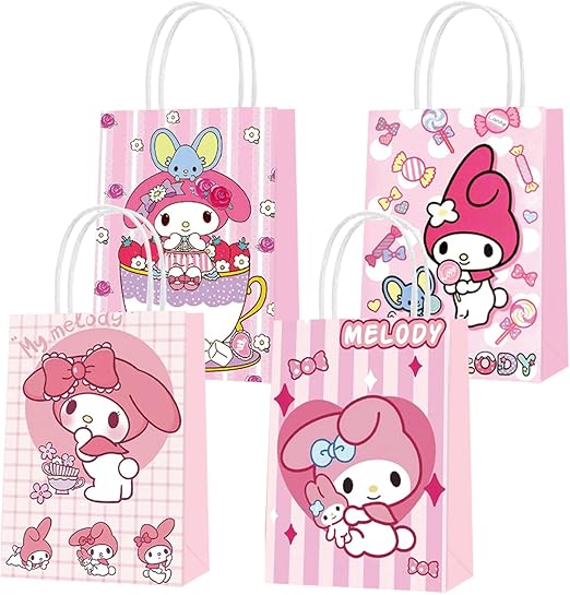 Amazon.com: HAYCHE 16 Pcs My Melody Party Bags,My Melody Party Favor ...