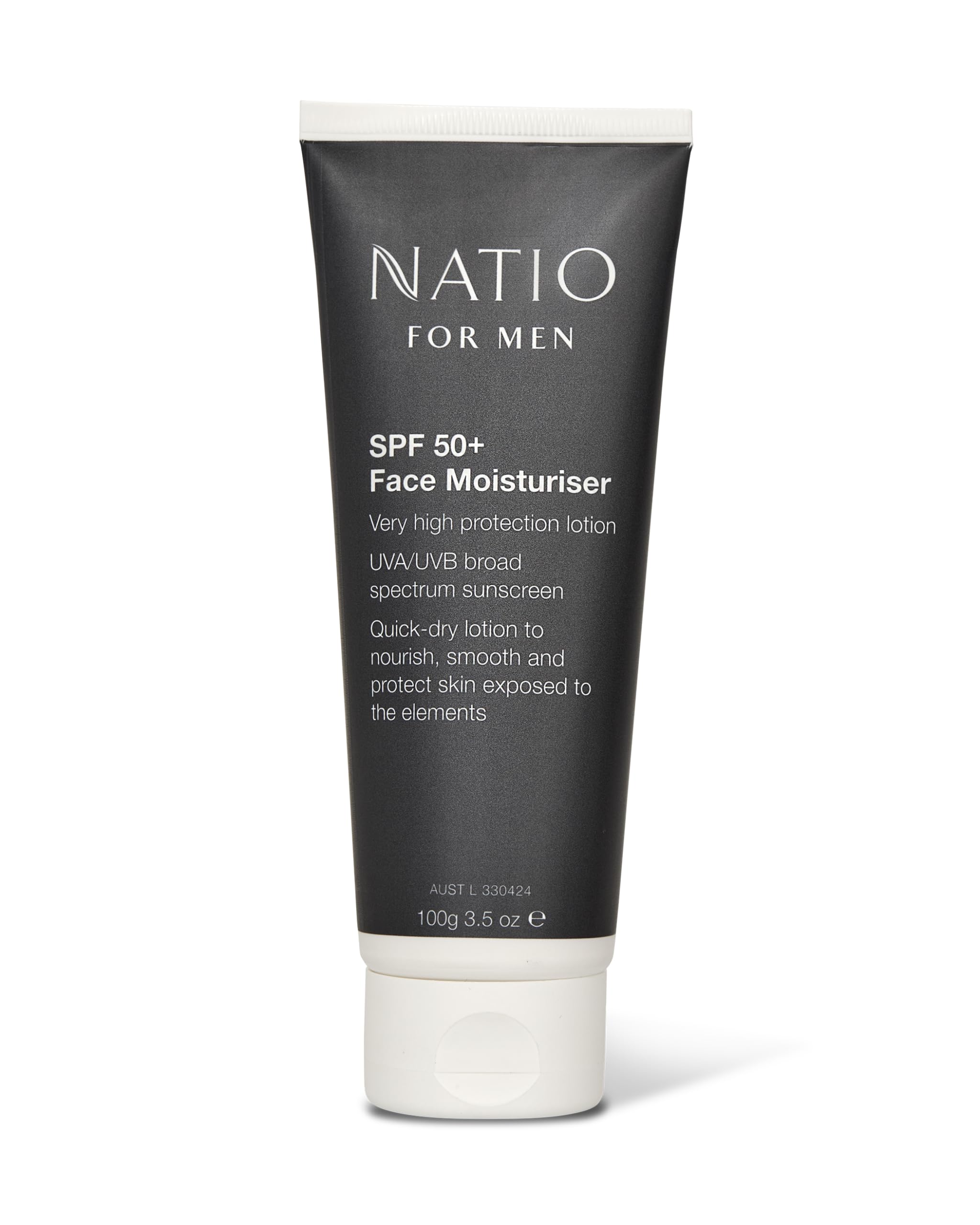 Natio Australia Natio Australia for Men SPF 50+ Face Moisturiser 100g ...