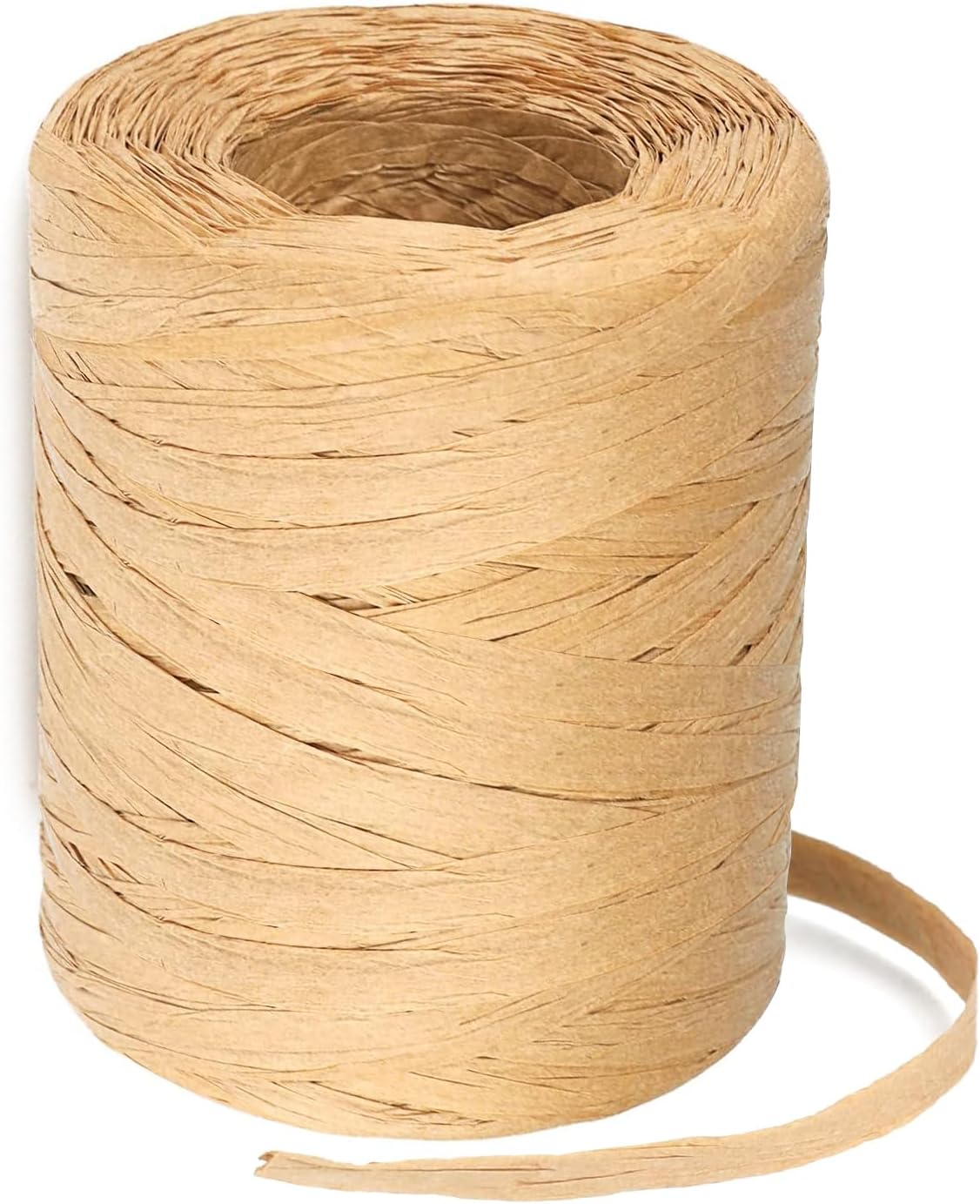jijAcraft 300g Natural Raffia Bundles, Brown Raffia for Gift Wrapping ...