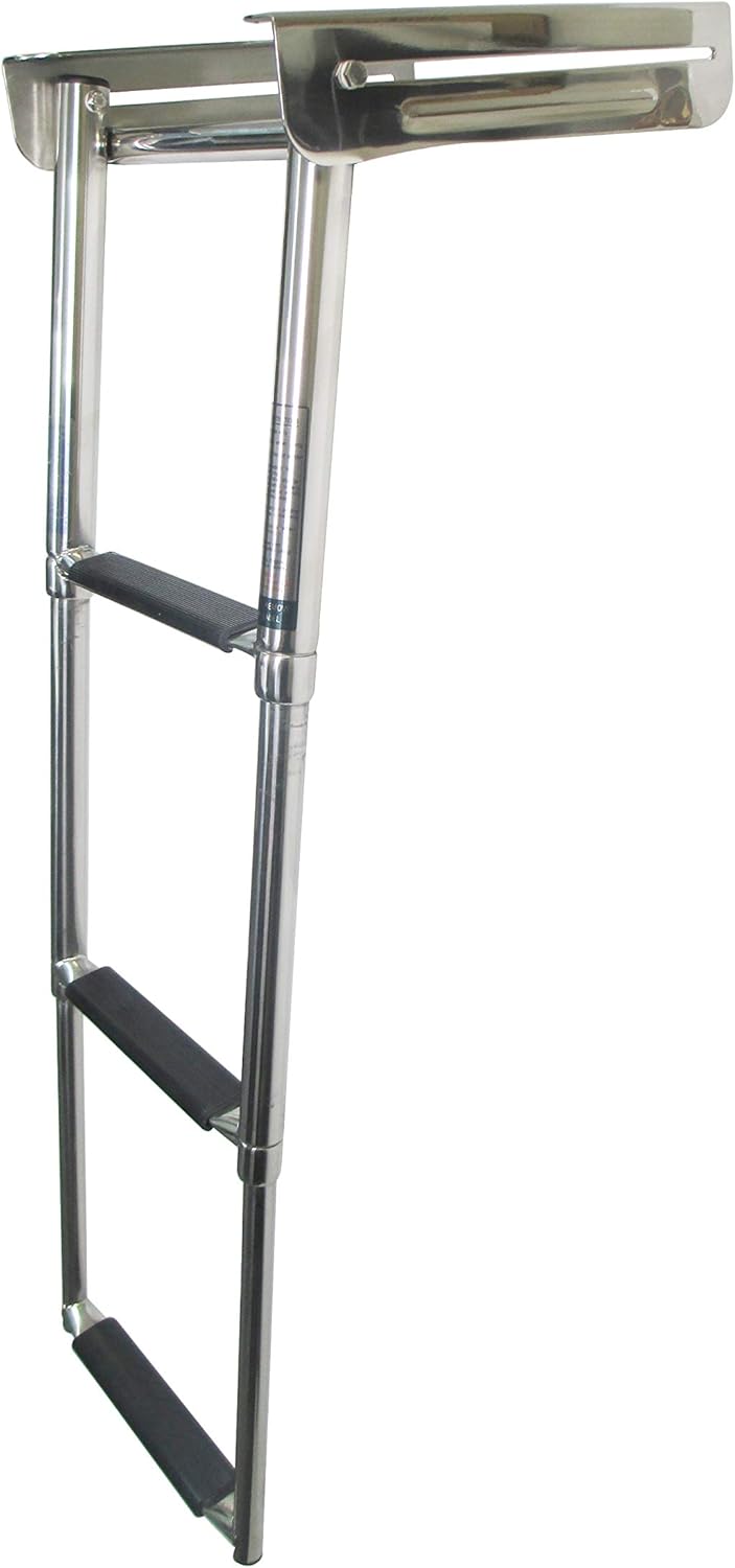 Amazon.com: Pactrade Marine Boat Stainless Steel 3 Step Telescopic ...