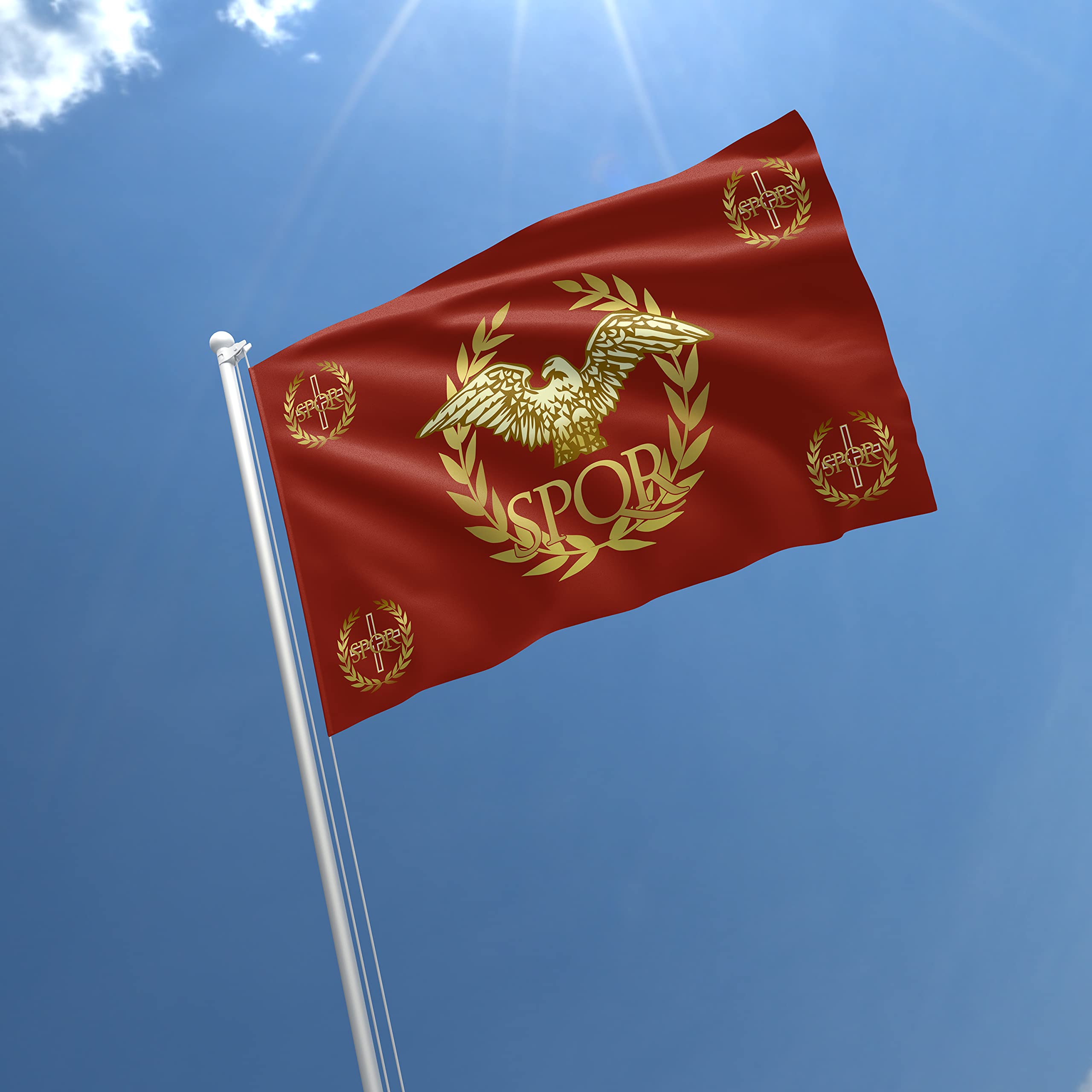 Roman Empire Mask Flag State Flag Of The New Roman Empire : R/heraldry