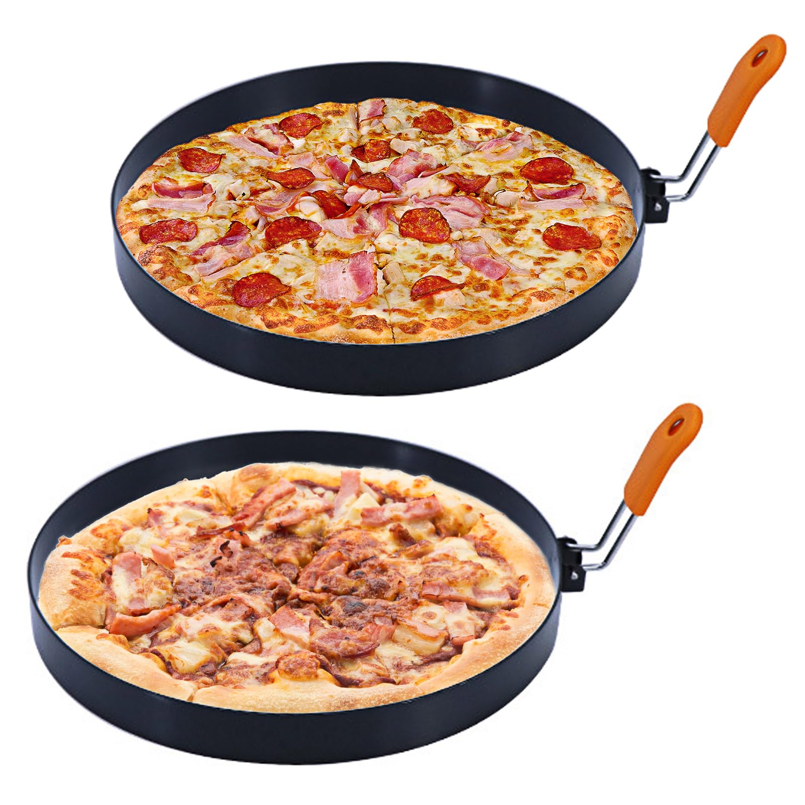 Amazon.com: Large 2 Packs 8" Omelette Ring for Griddle 8 Inch Stainless ...