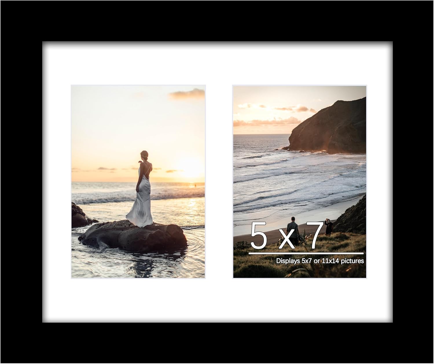 Amazon.com - DUENPY 11x14 Picture Frame, 5x7 Collage Picture Frame ...