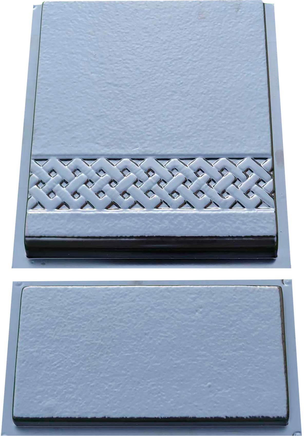 Set Stair and Riser Plate Mold Concrete Stepping Stone Mould #S16 ...