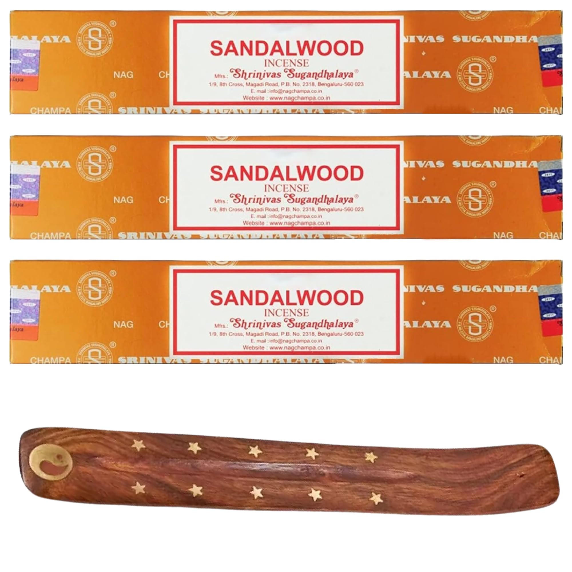 3x15g Incense Sticks with Incense Sticks Holder for Meditation ...