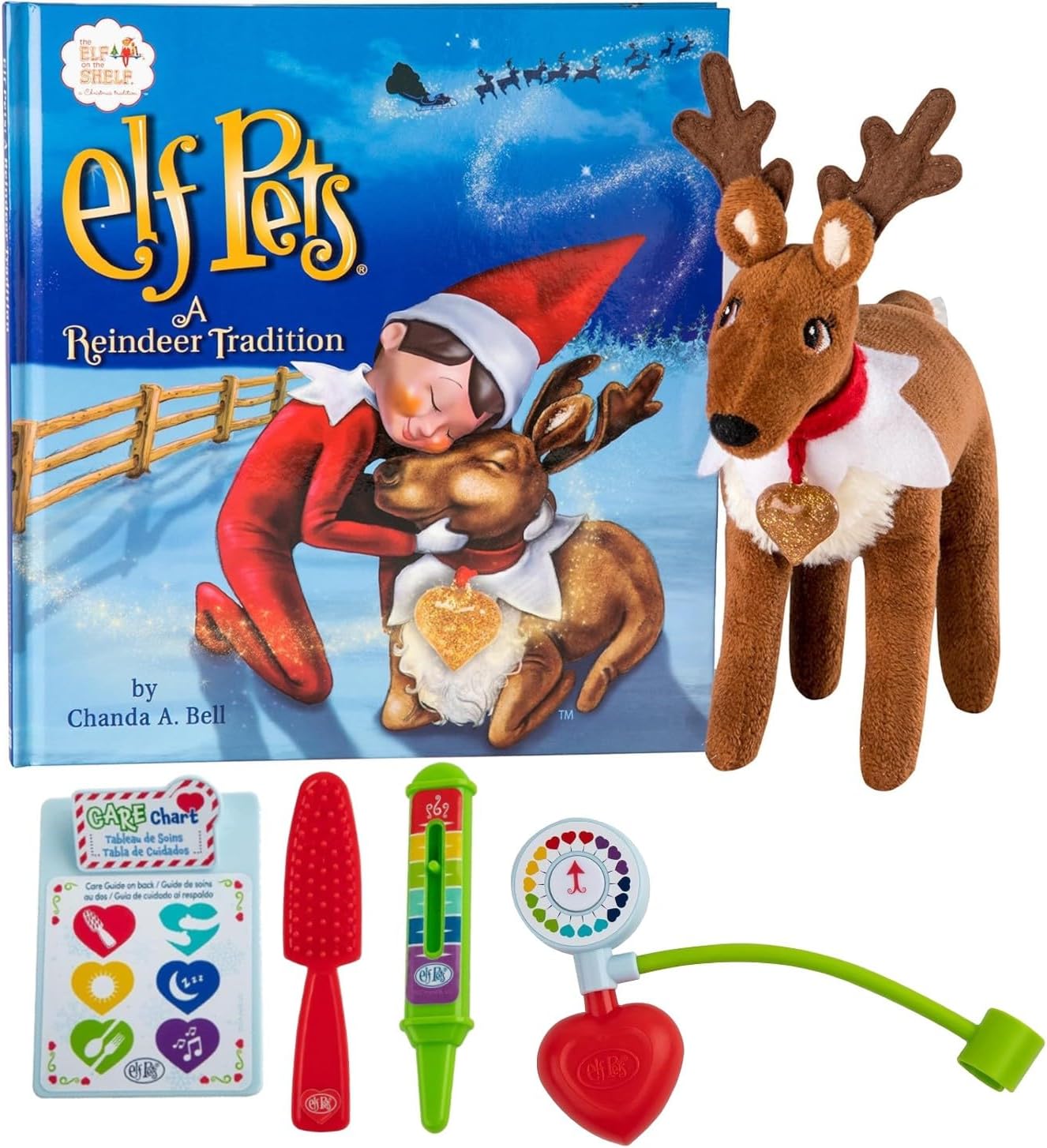 Amazon.com: The Elf on the Shelf Elf Pets Reindeer Plush, Reindeer ...