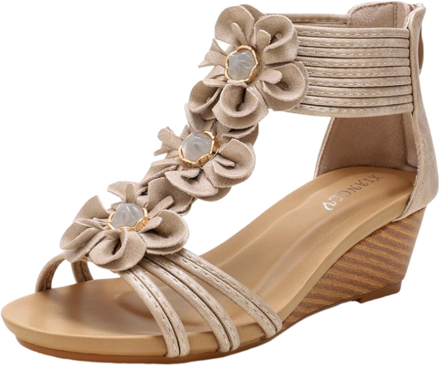 Amazon.com | Sandals Women Flat Ultra Comfort Sandals for Walking ...