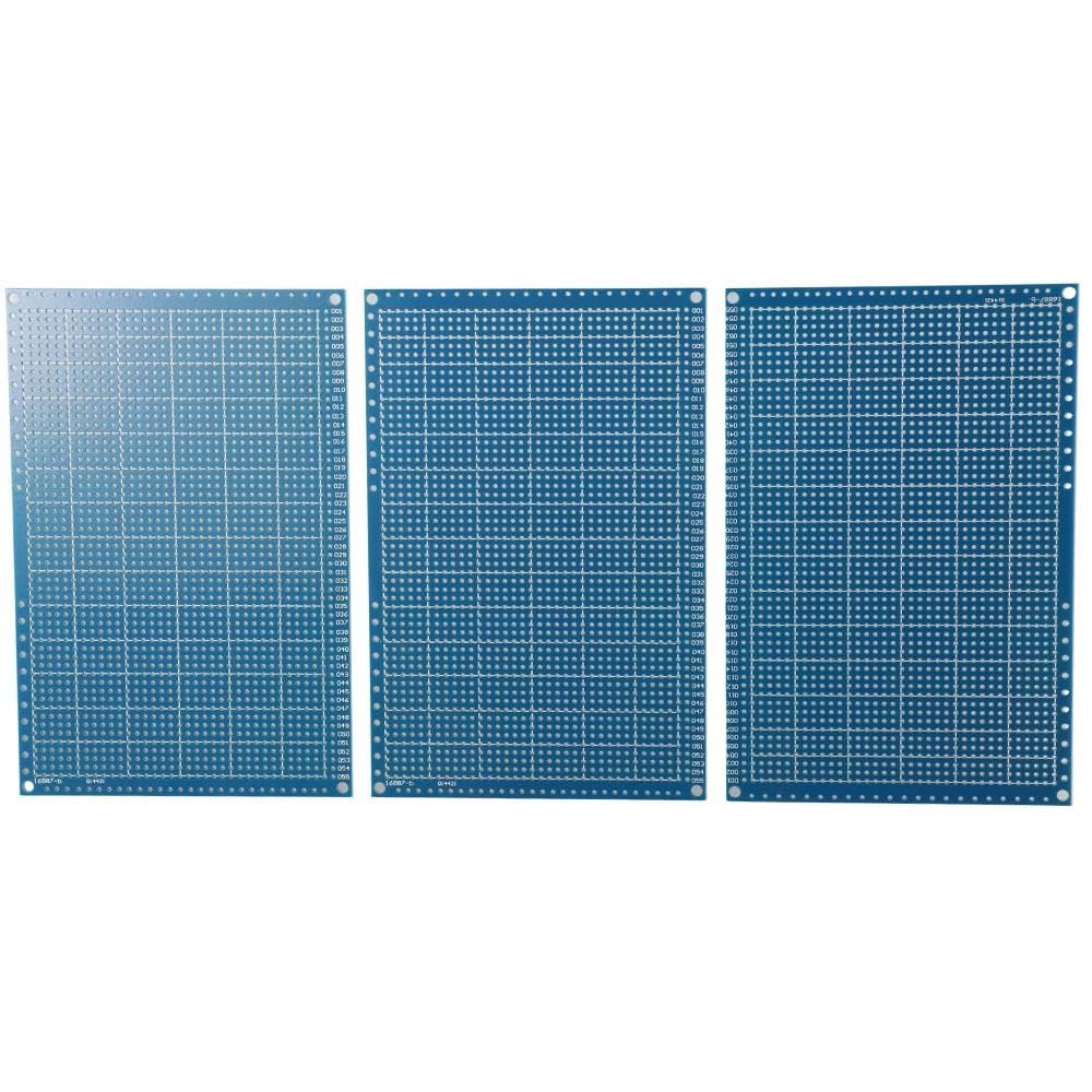 SHUATI 3Pcs PCB Protoboard, 4'' X 6'' PCB Prototype Board, Solderable ...