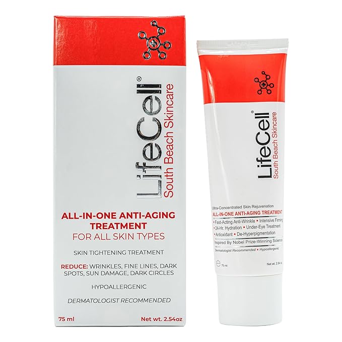 Amazon.com: LifeCell All In One Anti-Aging Cream – Reduces Wrinkles ...
