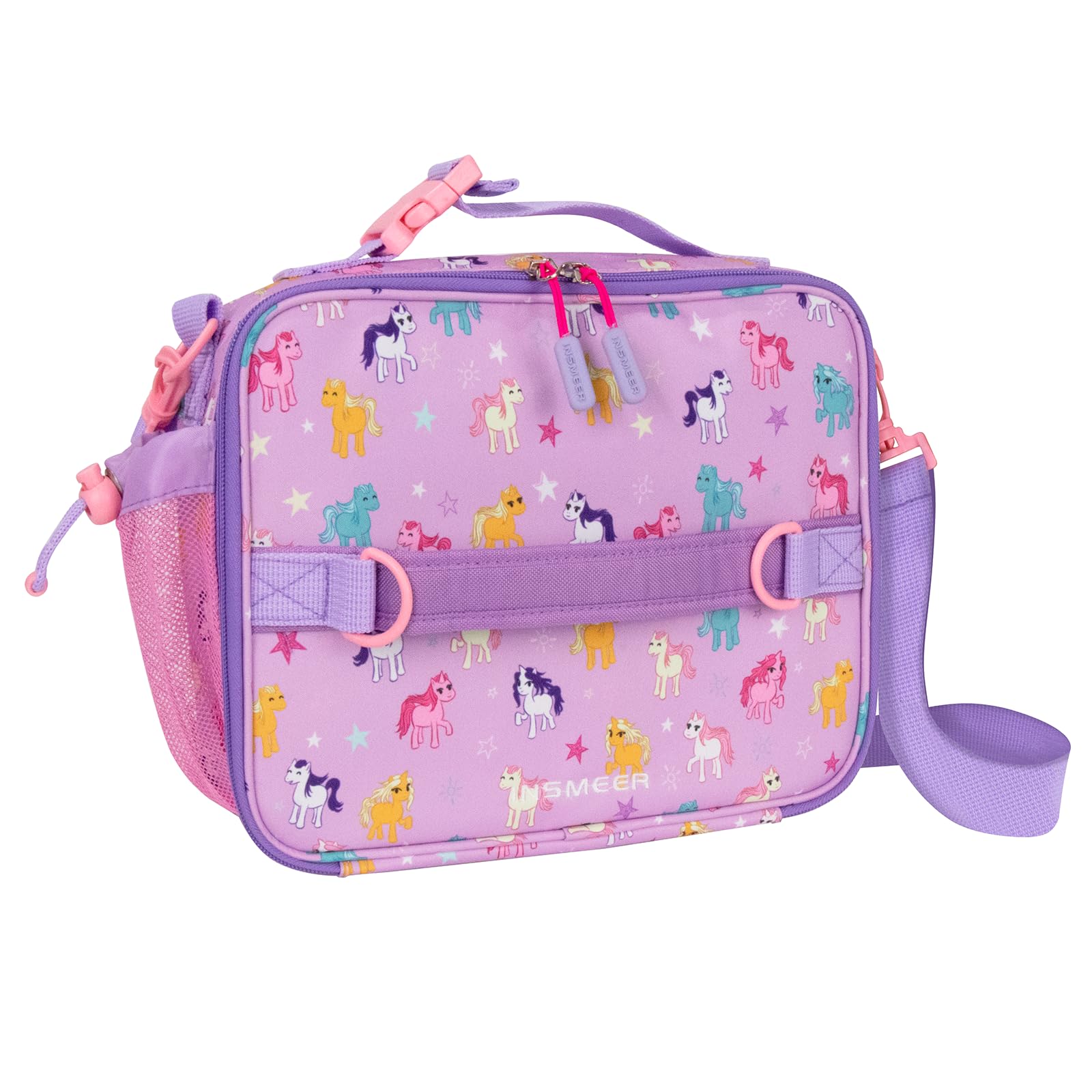 INSMEER Lancheira Termica Infantil, Lancheira Para Meninas E Meninos ...