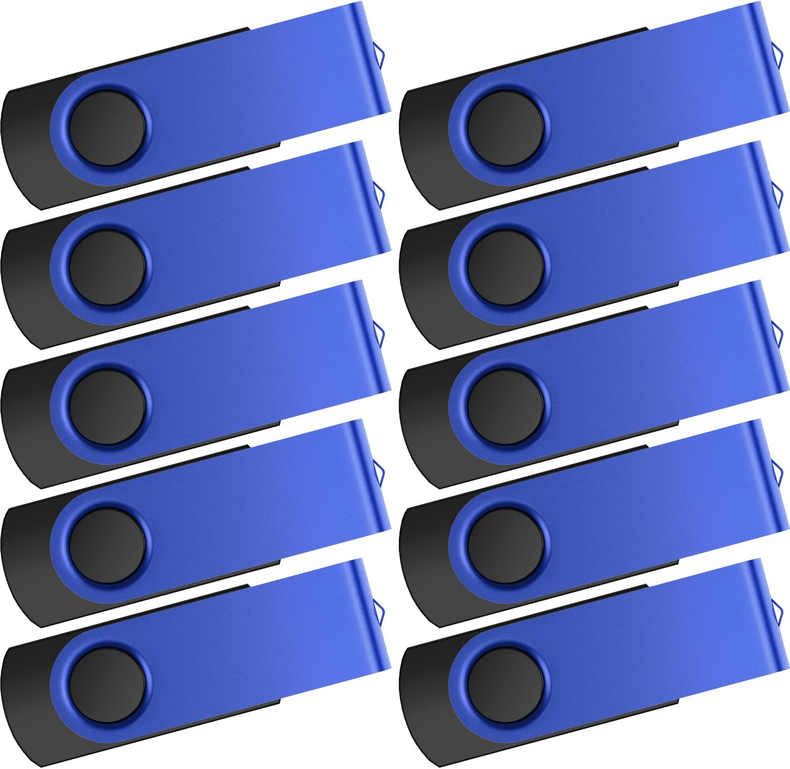 Memory Stick 128MB Bulk Pack of 10 USB Sticks, Swivel USB 2.0 Flash ...