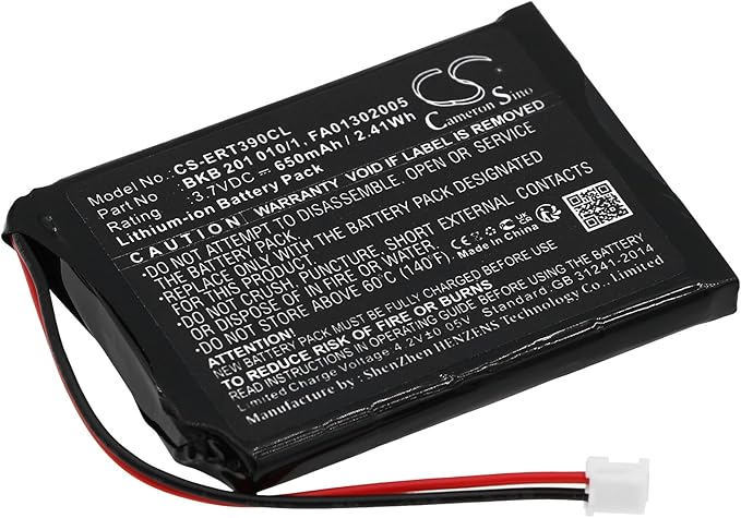 TECHTEK Battery 650mAh compatible with [Mitel] 5602, 5603, 5613, 5614 ...