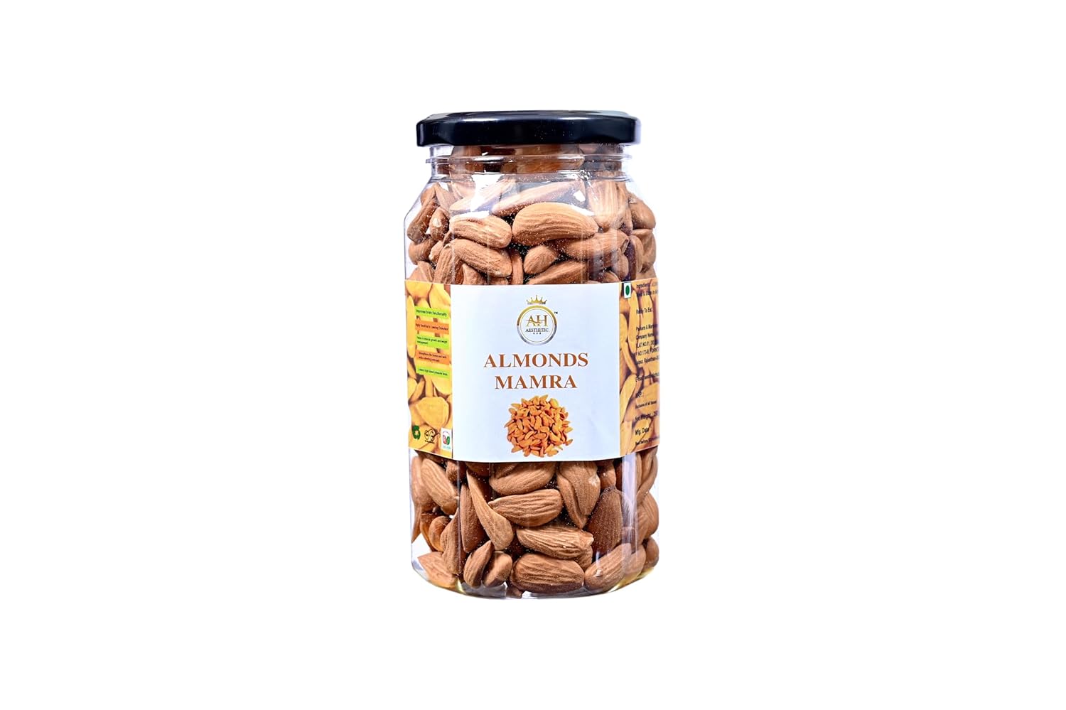 AESTHETIC HUB MAMRA ALMONDS 100% Natural Premium Almonds(Almonds-250G ...