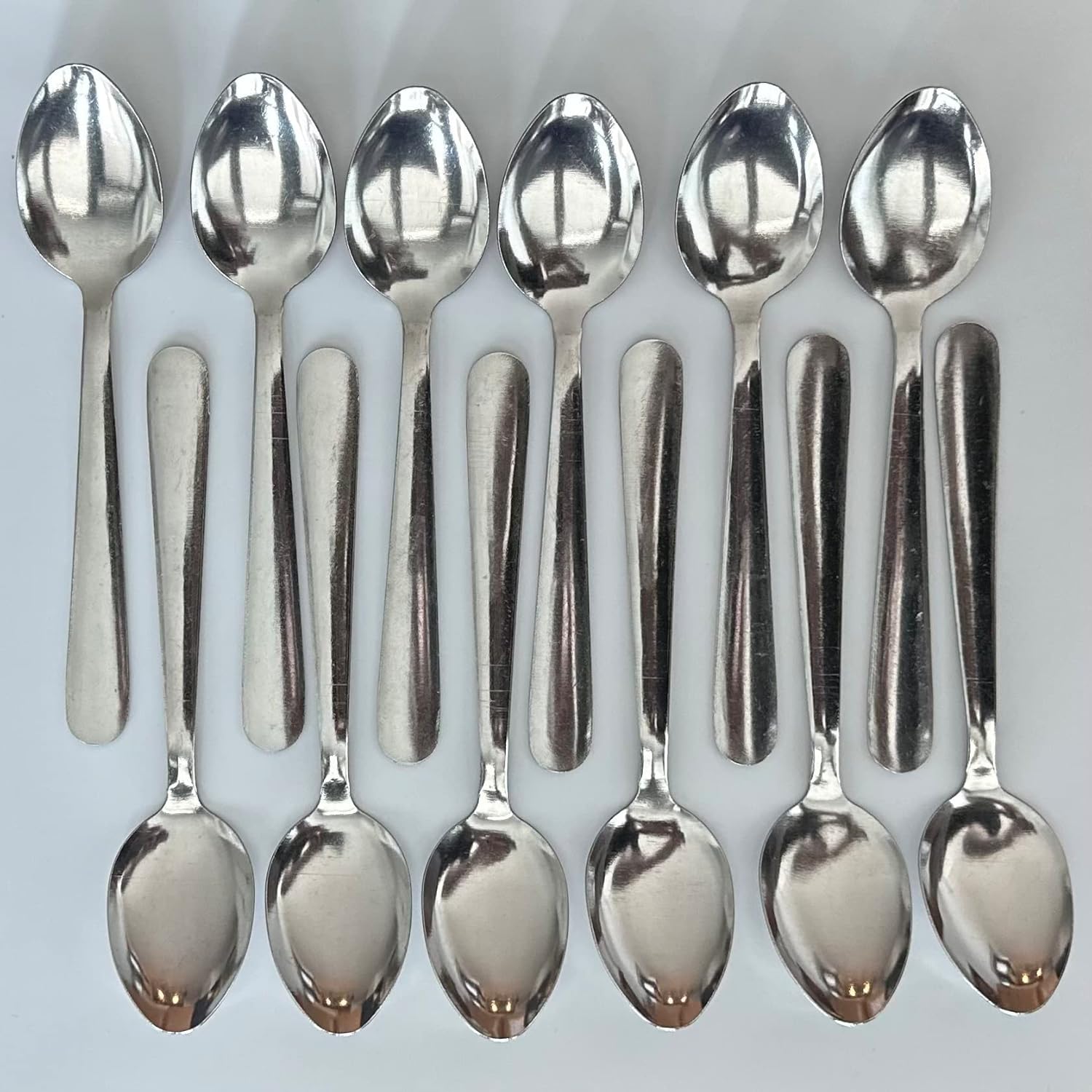Amazon.com: 12 Set of Windsor 5 7/8" Stainless Steel Teaspoons : Home ...