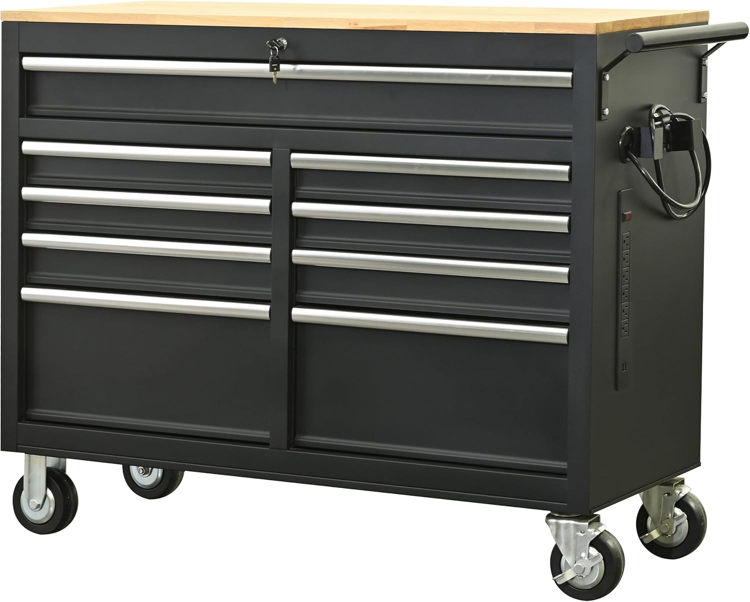 Amazon.com: Rolling Tool Chest Cabinet Mobile Tool Storage Cabinet with ...