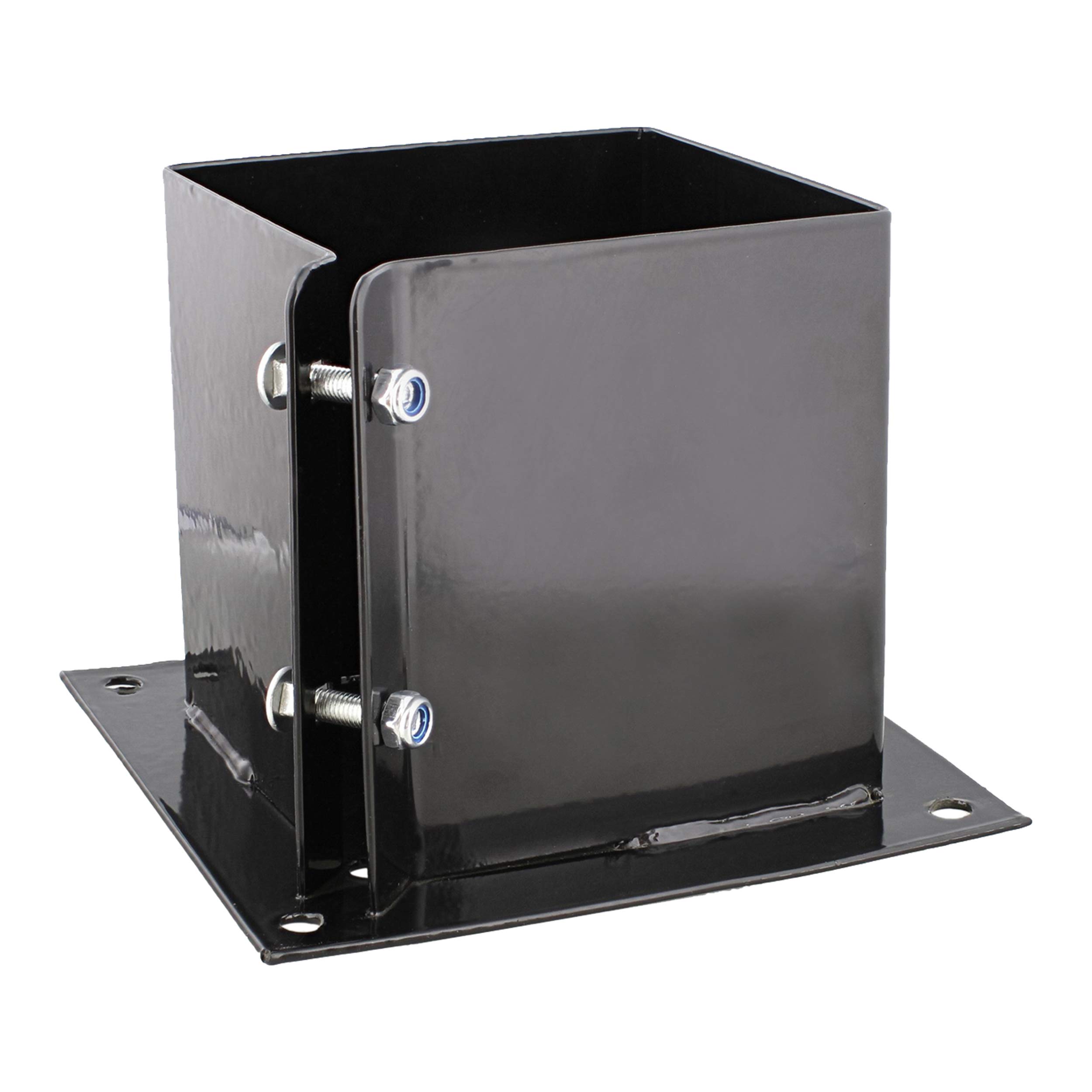 Buy BISupply No Dig 6x6 Post Anchor Square Bracket 1pk Bolt Down Post