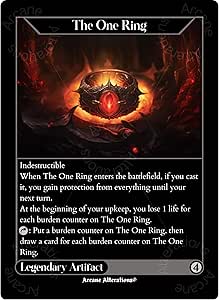 Amazon.com: The One Ring Altered Art Custom Proxy Cards : Toys & Games