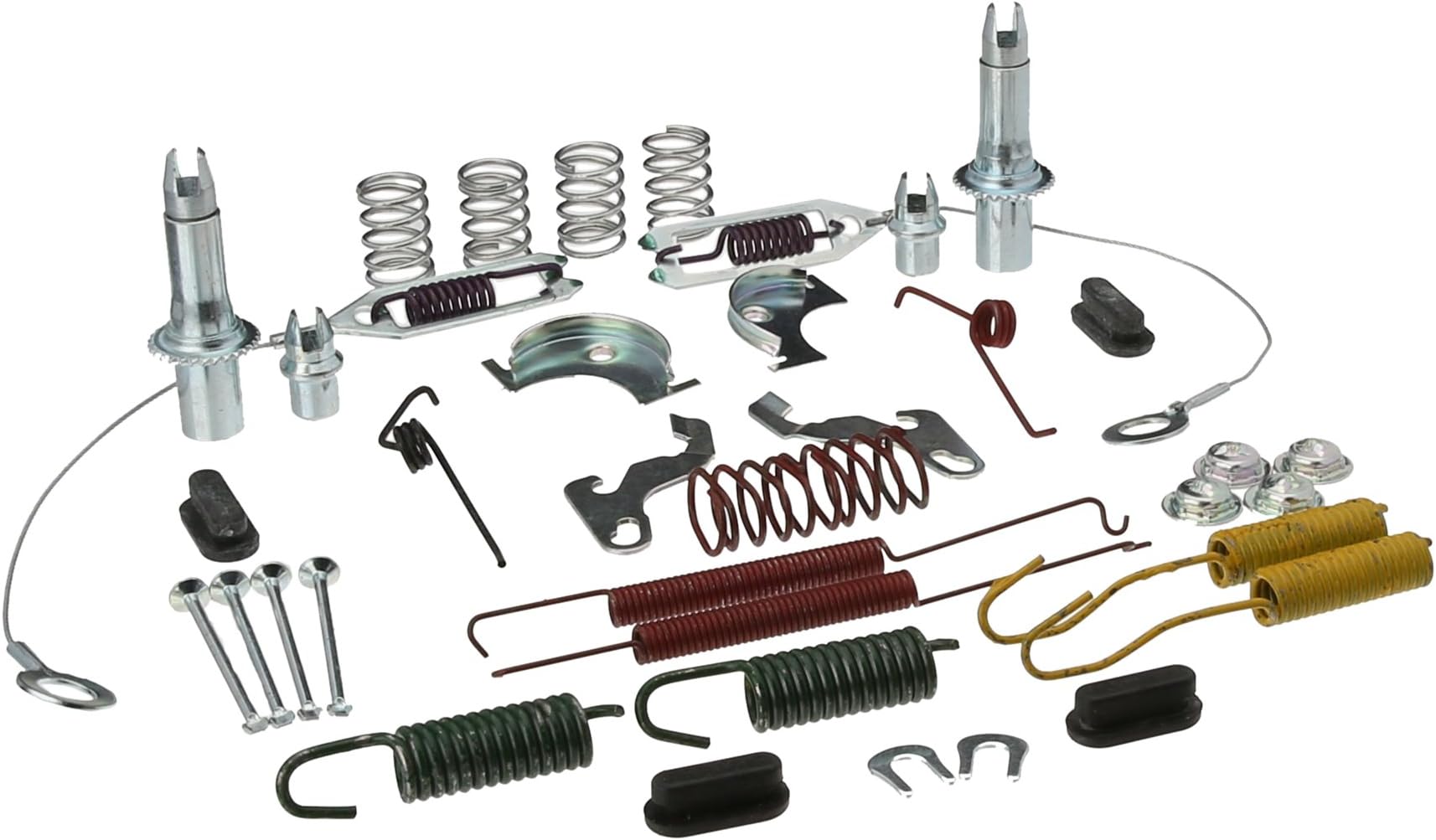 Carlson H2335 Rear Drum Brake Hardware Kit, Caliper Bolts & Pins ...