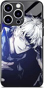 Amazon.com: Akatxezy Satoru JJK Gojo Popular Anime Phone Case - Unique ...