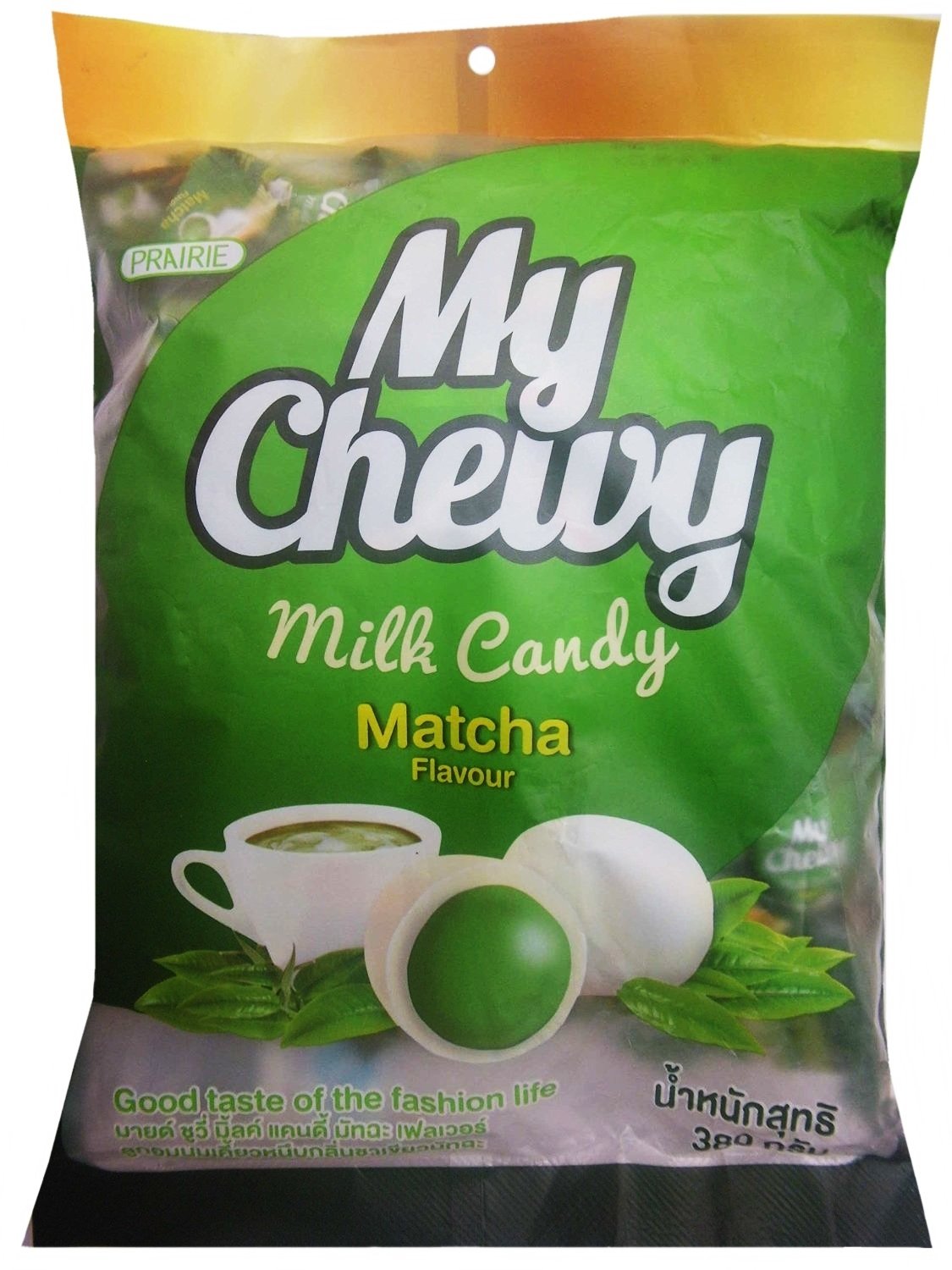 Amazon.com : My Chewy - Matcha Flavor Sweet Soft Chewy Milk Candy, 100 ...