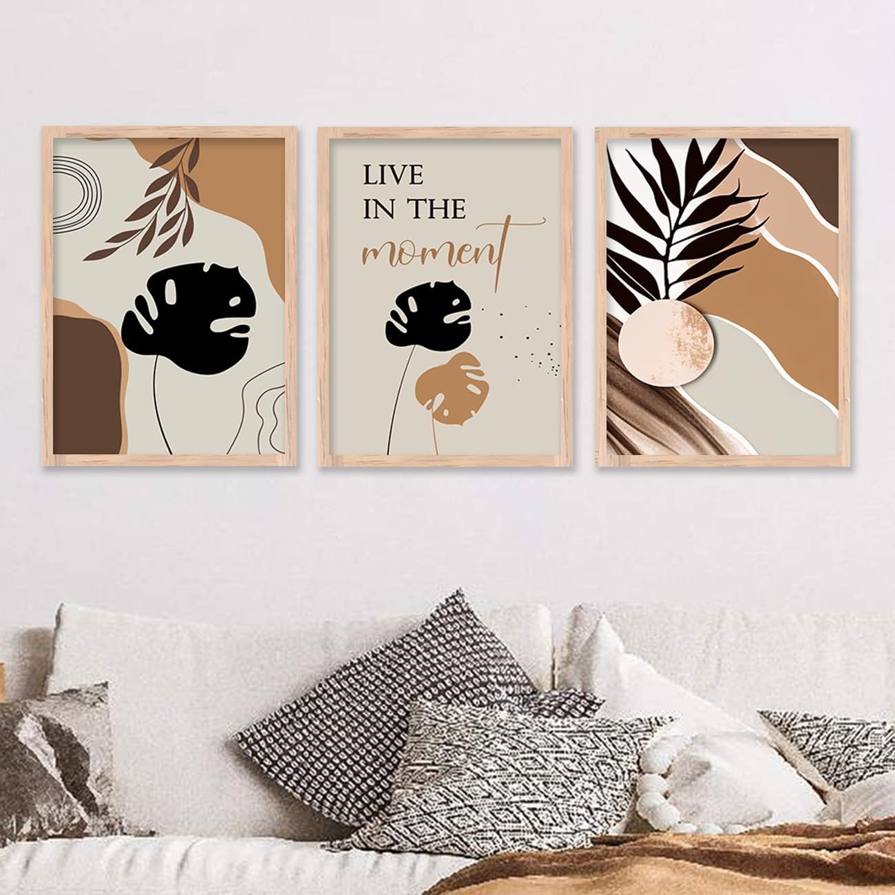 NoWorries Wall paintings for living room - Wall decor illustration ...