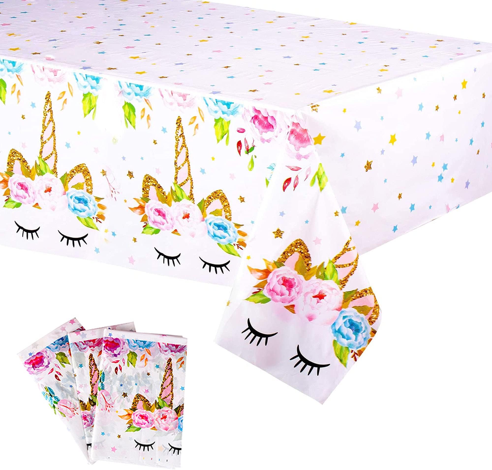 Amazon.com: Sparkle and Bash 3 Pack I Love The 80s Tablecloth, Retro ...