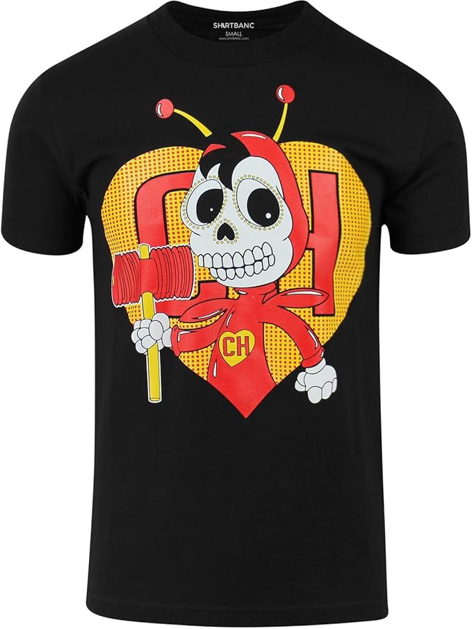 Amazon.com: ShirtBANC Chespirito Chapulin Colorado Camisa Hombre - CH ...