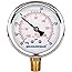 Amazon.com: DuraChoice 2-1/2" Oil Filled Pressure Gauge - Stainless ...