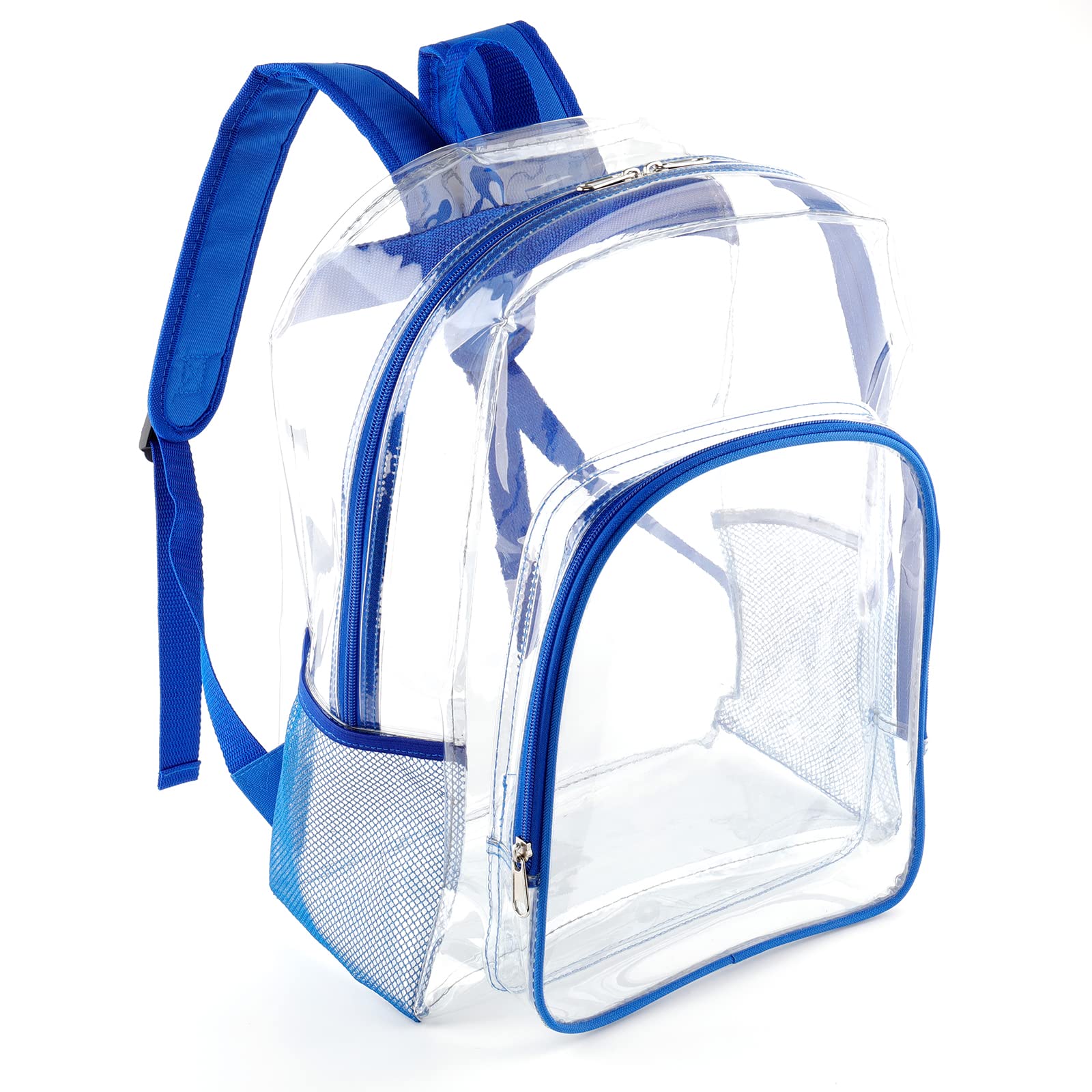 Snapklik.com : Clear Backpack See Through Clear Bookbags For School ...