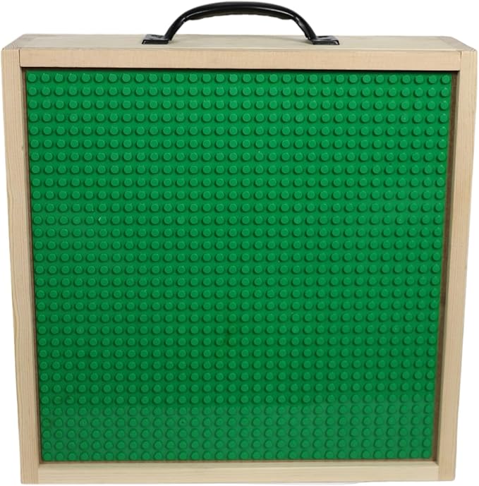 Amazon.com: Tablock Wooden Box Lego-Compatible Building Blocks ...