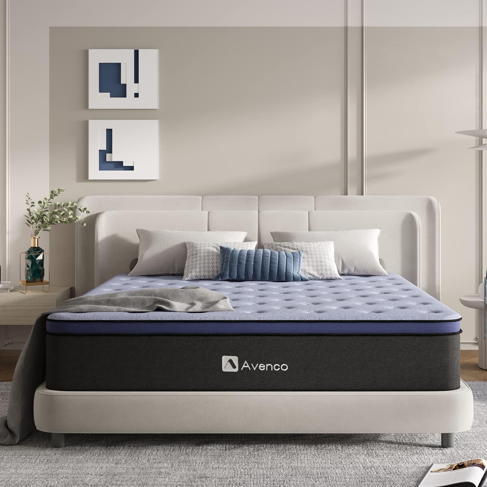 Amazon.com: Inofia Full Mattress, 11 Inch Multi-Zoned Memory Foam and ...