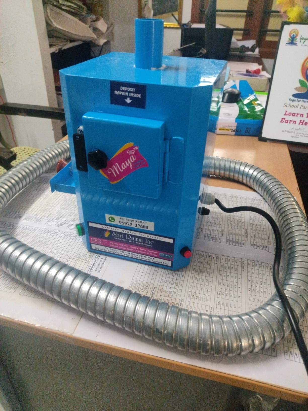 MAYA Sanitary Napkin Destroyer Machine Home Lite Model / Sanitary ...