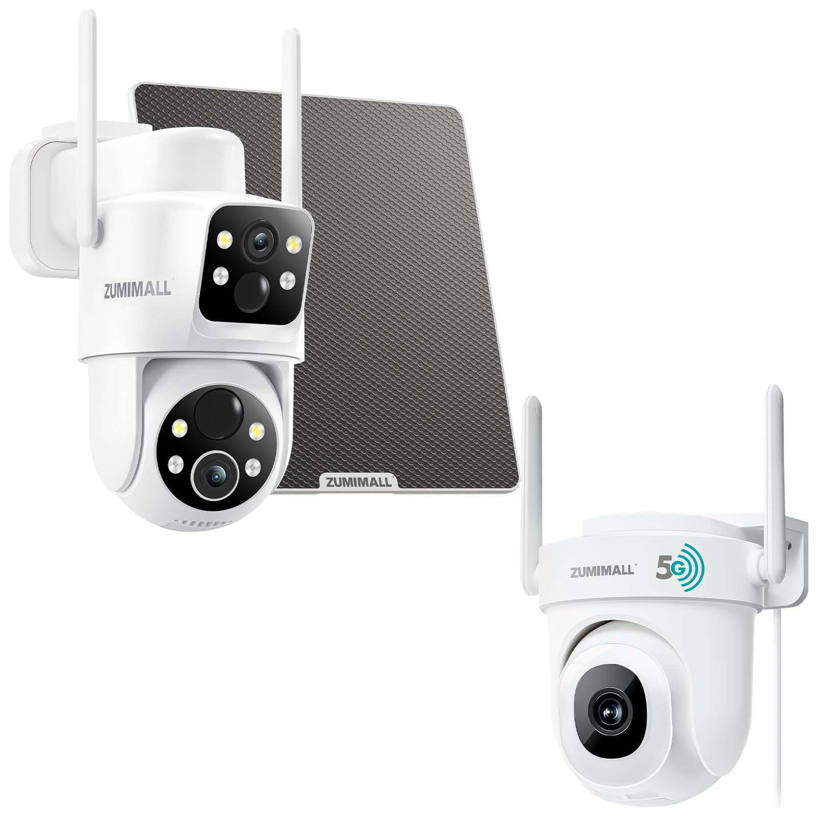 Amazon.com : ZUMIMALL 5MP 5G Security Camera Outdoor, Security Cameras ...