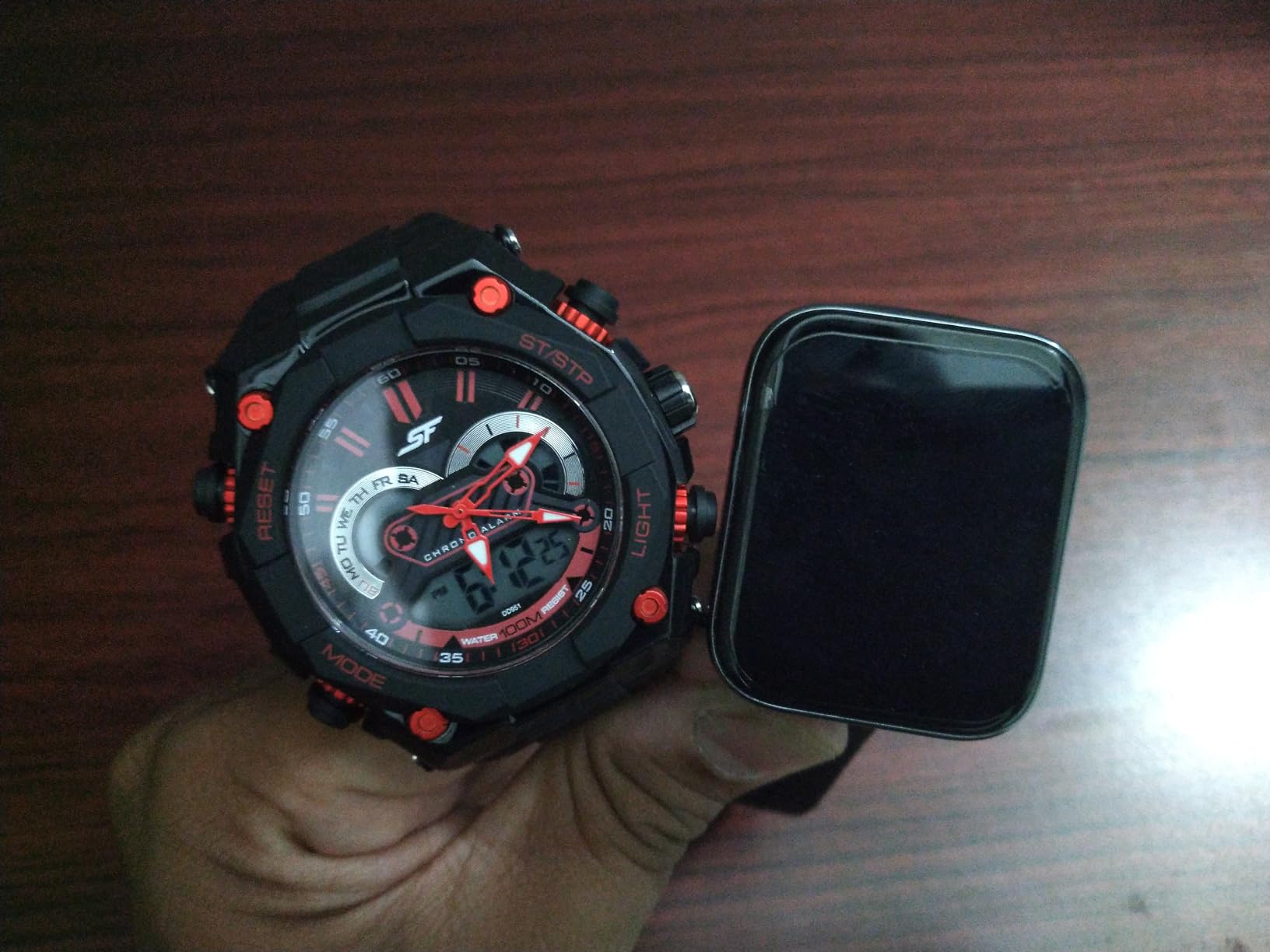 SF Ocean III Analog-Digital Multi-Color Round Dial Men's Sport Watch ...