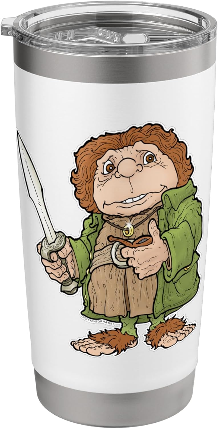Amazon.com | Halfling and Beast Tumbler Stainless Steel Insulated ...
