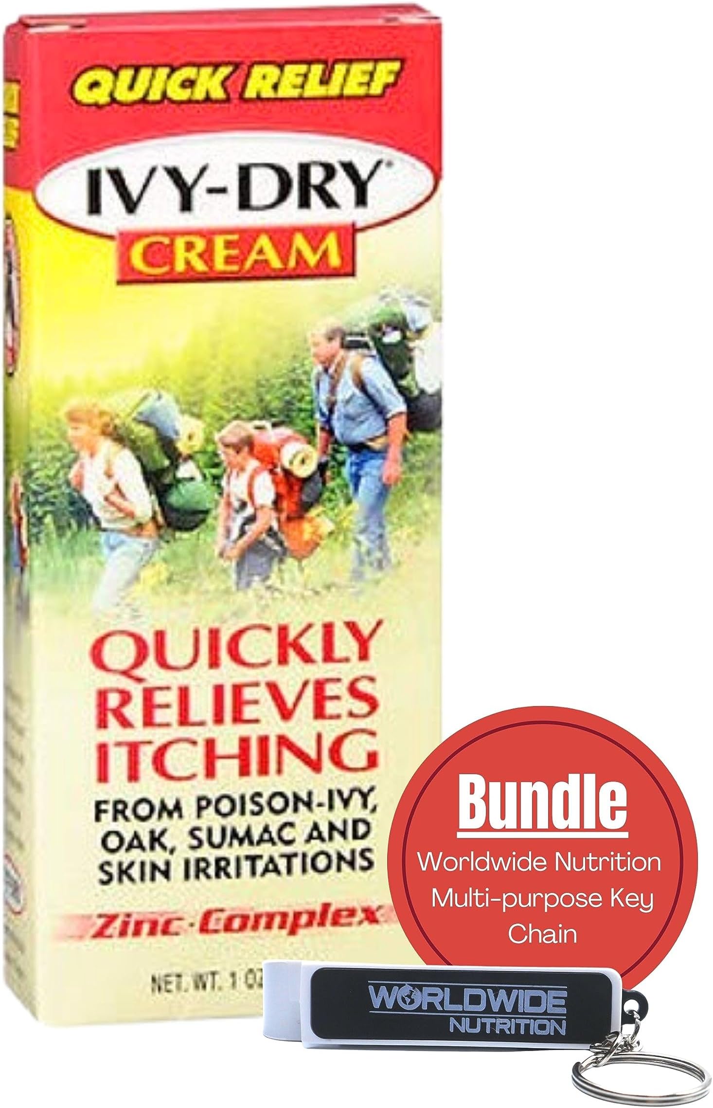 Amazon.com: Worldwide Nutrition Bundle - Ivy Dry Anti Itch Cream Extra ...