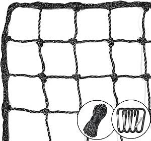 Amazon.com : AOLIGEIJS Baseball Softball Backstop Nets,Sports Net ...