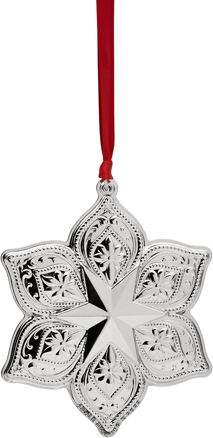 Amazon.com: Towle 2022 Sterling Star Ornament, 26th Edition : Home ...