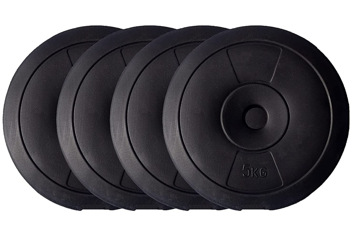 Buy Spanco P.V.C Weight Plates, Filled with Concrete, Vinyl Standard ...