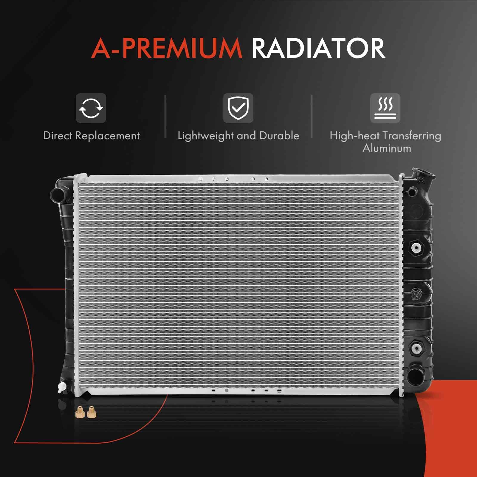 A-Premium Engine Coolant Radiator Assembly with Transmission Oil Cooler ...