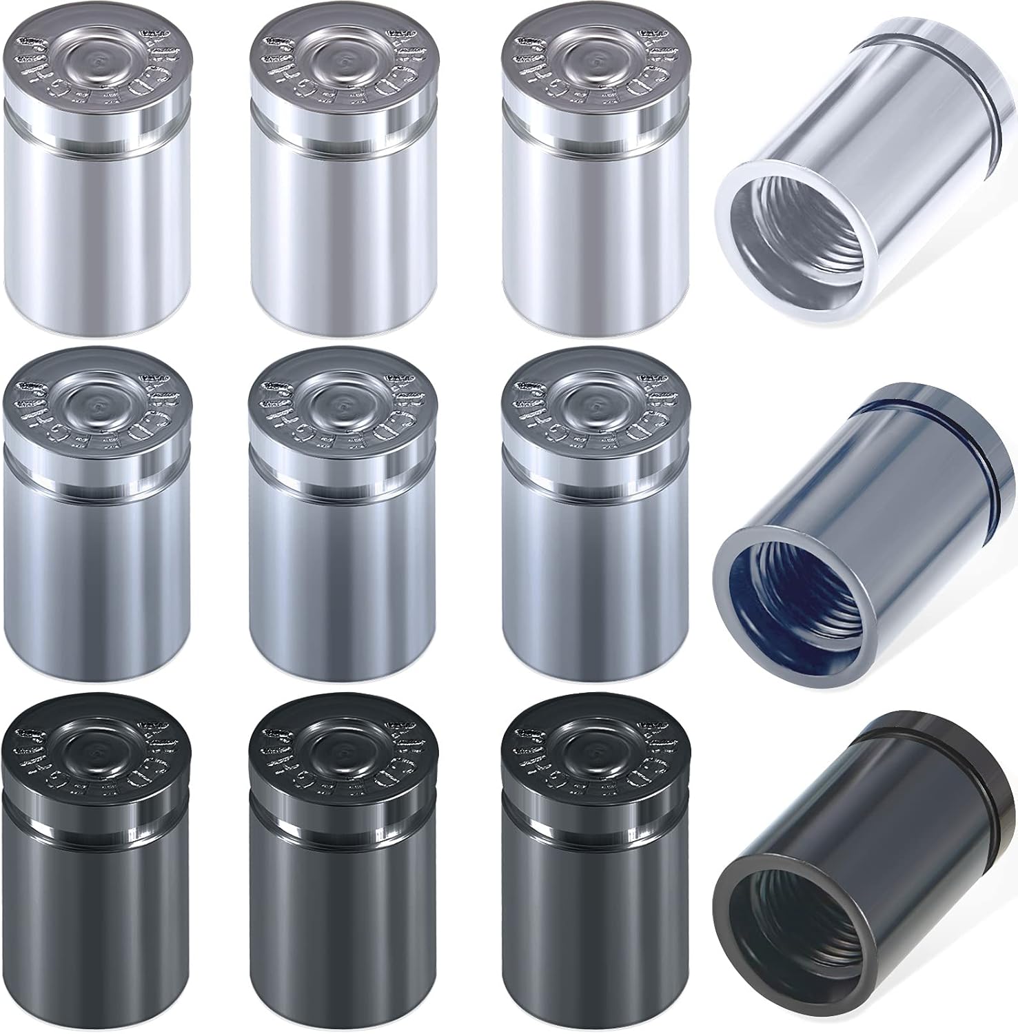 Amazon.com: 12 Pieces Tire Valve Stem Caps Casing Valve Stem Tire Gear ...