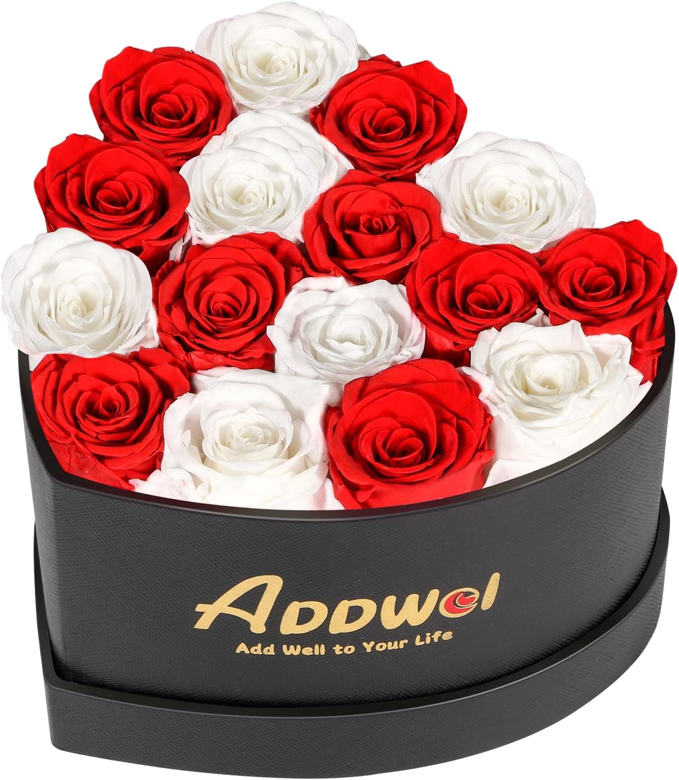 Amazon.com : ADDWel Romantic Roses Flower Gift for Women Birthday ...
