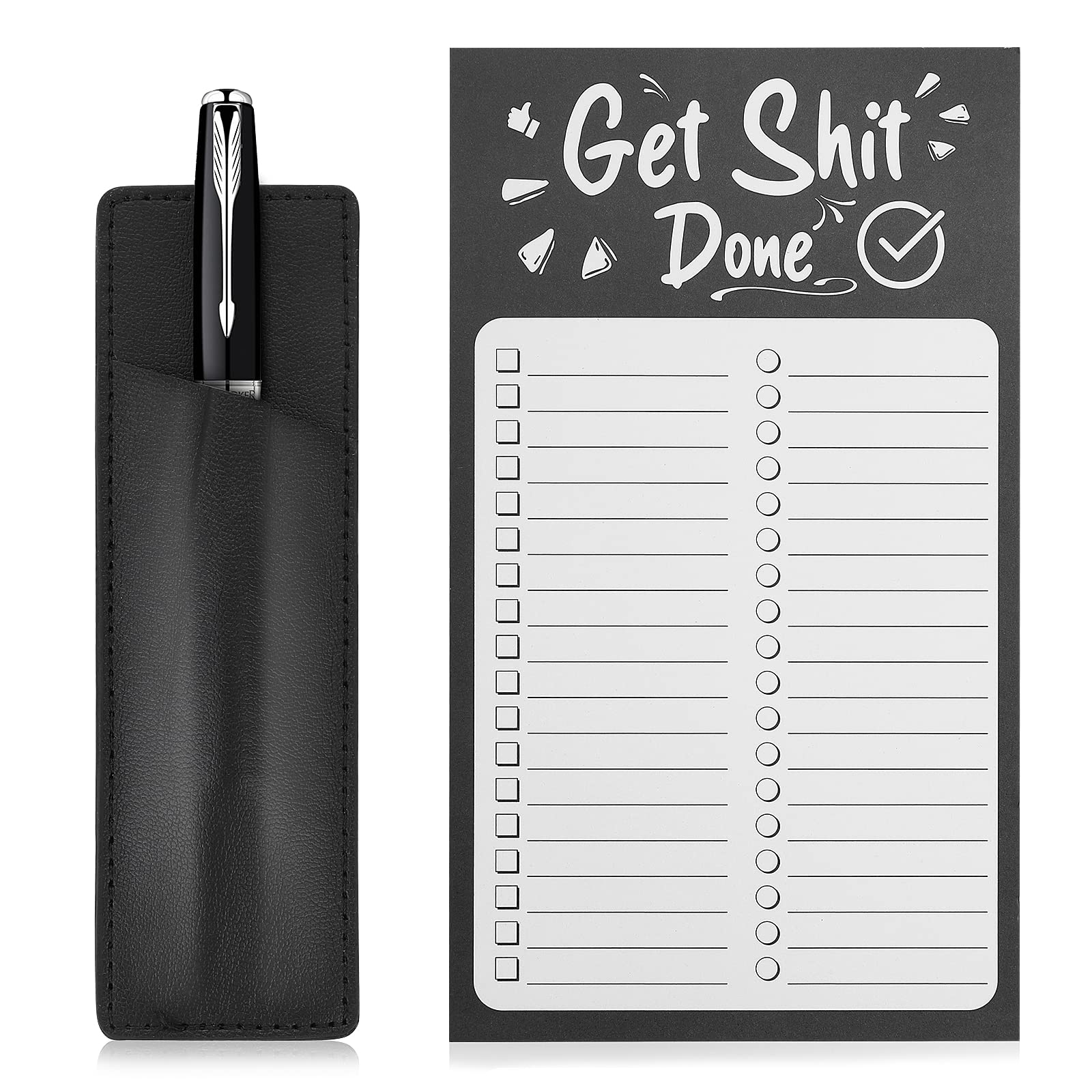 Grevosea Magnet Notepads for Refrigerator, Grocery List Magnet Pad for ...