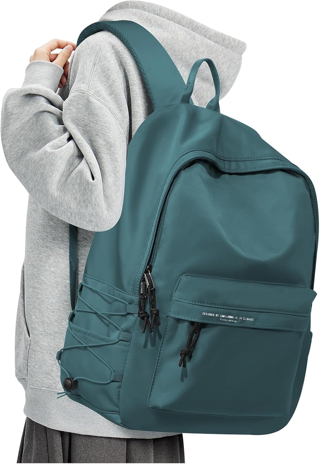 Amazon.com | Small Peacock Blue School Backpack for Girls Women ...