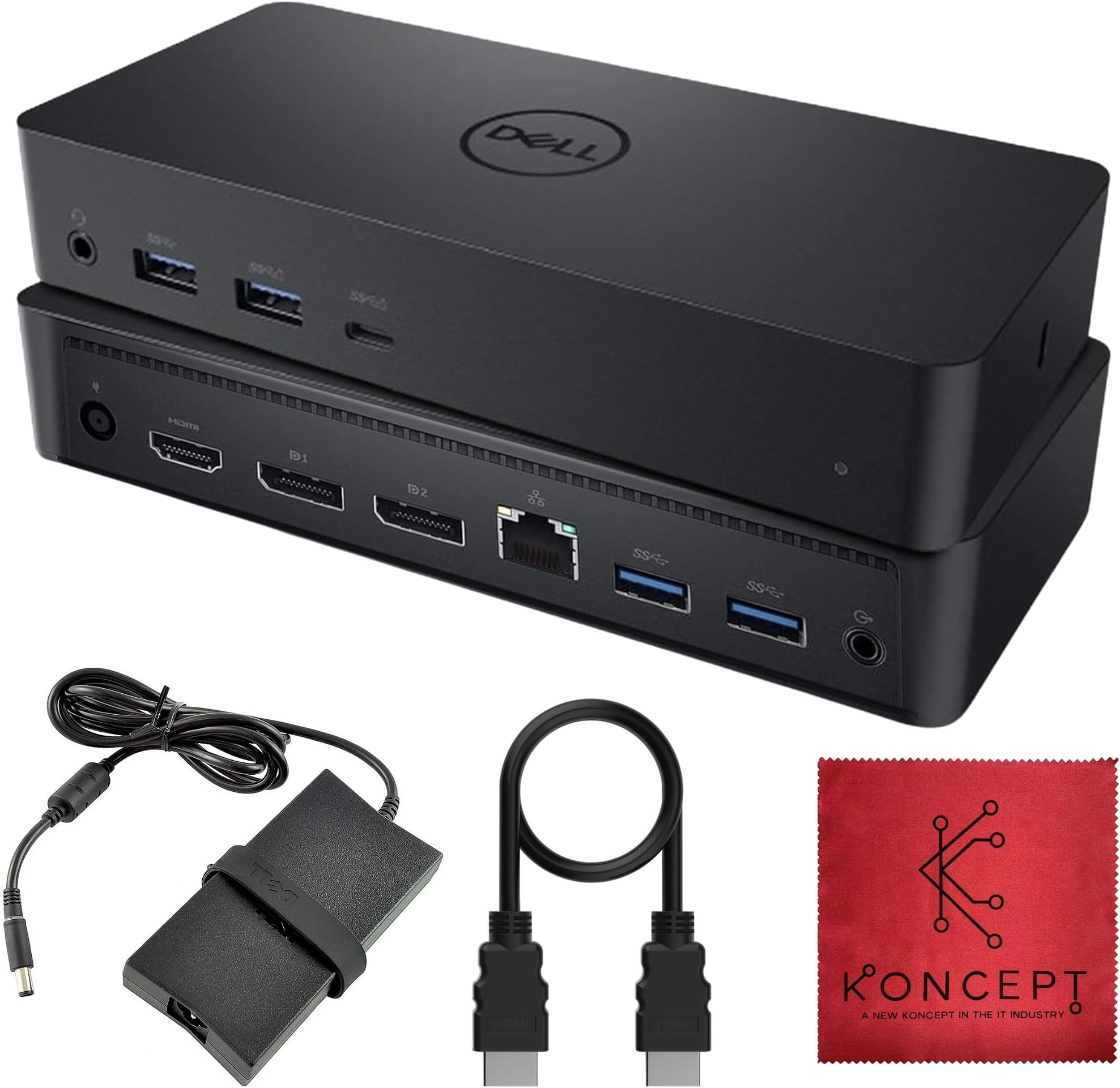 Koncept D6000 Docking Station with USB 3.0 & USB C - Dell Universal ...