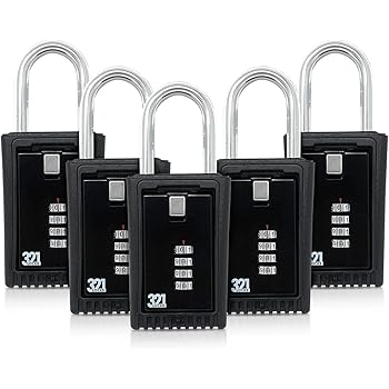 Amazon.com: Lion Locks 1500 Key Storage Realtor Lock Box with Set-Your ...