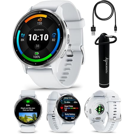 Amazon.com: Garmin Venu 3 Slate Stainless Steel Bezel 1.4-Inch AMOLED ...